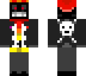 Arson the Skeleton Host | Minecraft Skin