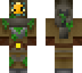 Diver Fish Ocean Man | Minecraft Skin