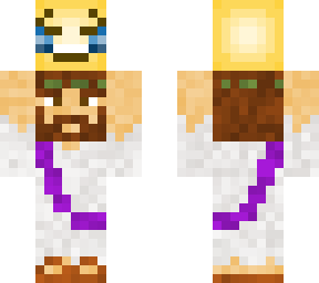 Jesus Holding Crying Laughing Emoji | Minecraft Skin