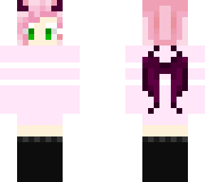 Pink Devil | Minecraft Skin