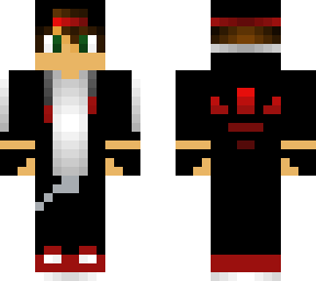Red Adidas Boy | Minecraft Skin