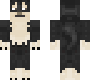 black shiba inu (Edit) | Minecraft Skin