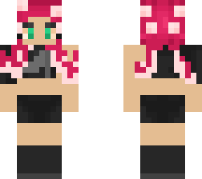 Bridgett The Octoling (edit) | Minecraft Skin