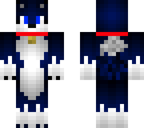 Cute Husky | Minecraft Skin
