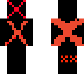 RED X | Minecraft Skin