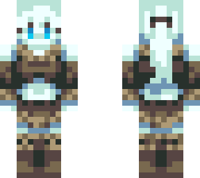 Snow Elf Girl | Minecraft Skin