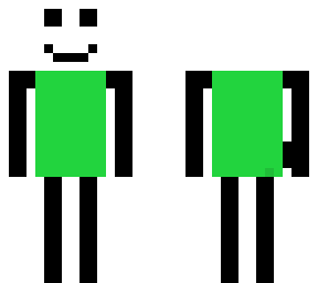 Stickman Skin (FIXED VERSION) | Minecraft Skin