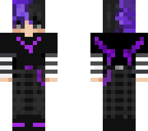 Cool Boy Purple | Minecraft Skins