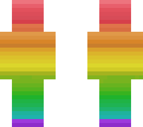 A Rainbow Summer- Summer Skin Pack 7 | Minecraft Skin