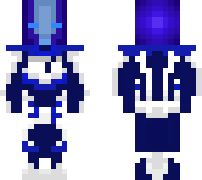 Blue Iron Man | Minecraft Skin