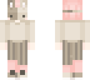 Boy Bunny Mask | Minecraft Skin