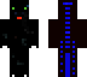 Derp derp toothless | Minecraft Skin