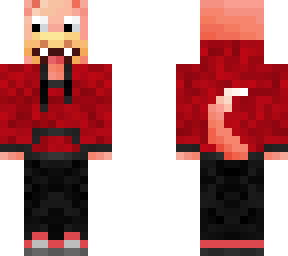 slowpoke in red | Minecraft Skin