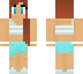 Beach Girl | Minecraft Skins