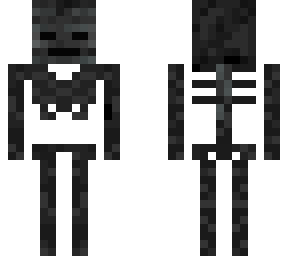 Wither Skeleton Transparency edit | Minecraft Skin