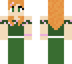 Alex in a Formal Gown | Minecraft Skin