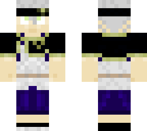 asta black clover | Minecraft Skins