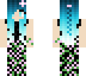 Floral Prom Dress | Minecraft Skin