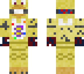 NEW Withered Chica | Minecraft Skin