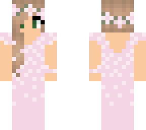 Pink Dress | Minecraft Skin