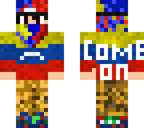 venezuela de corazon | Minecraft Skin