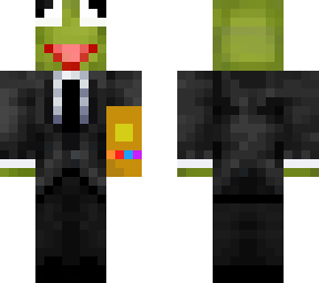 VIP Kermit the Frog w/Infinity Gauntlet | Minecraft Skin