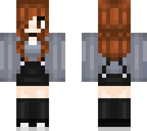 Cute brown girl | Minecraft Skin