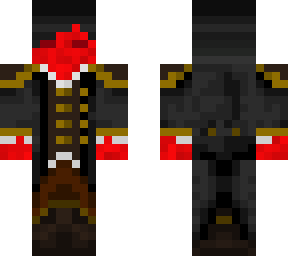 drowned demon pirate | Minecraft Skin