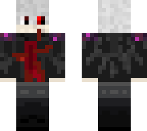 Ken Kaneki's Battle Suit *ORIGINAL* (UPDATED) | Minecraft Skin