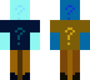 question marks | Minecraft Skins