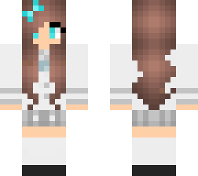Sweet girl - Phoenix Drop High school Uniform | Minecraft Skin