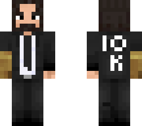 10k club keanu reeves | Minecraft Skin