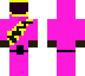Power rangers Dino charge (pink ranger) | Minecraft Skin