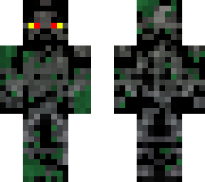 Infected Shadow boss steve | Minecraft Skin