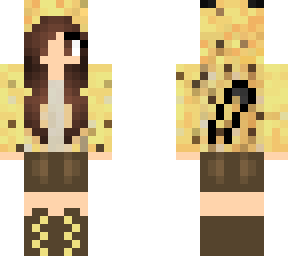 Minecraft Ocelot Girl Skin