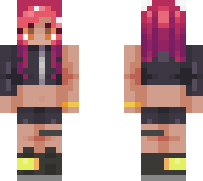 Octoling template | Minecraft Skin