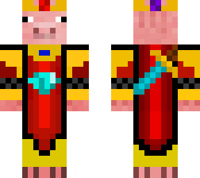 Minecraft king pig skin - maxbxtra