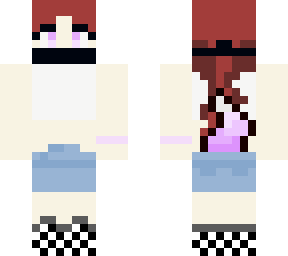 Piko the pastel mute | Minecraft Skin