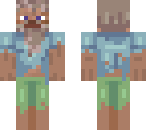 Castaway Steve | Minecraft Skin