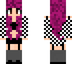 Dark Girl Skin Minecraft Skins