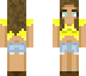 Yellow Girl | Minecraft Skin