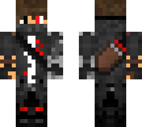Bionic Arm Assassin | Minecraft Skin