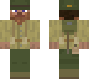 Commander Steve | Minecraft Skin