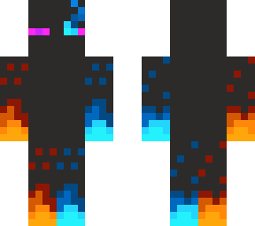 Fire Enderman | Minecraft Skins