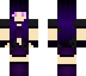 Goth Ender Girl | Minecraft Skin