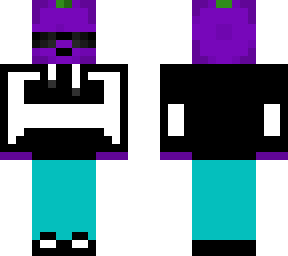 Grape with Shades | Minecraft Skin