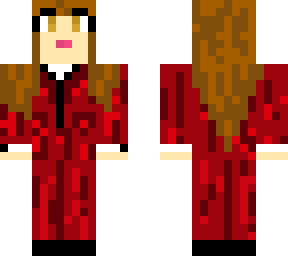 Red tuxedo | Minecraft Skin