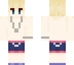 Shirtless Shulk | Minecraft Skin