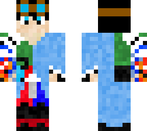 Weeb Inventor | Minecraft Skin