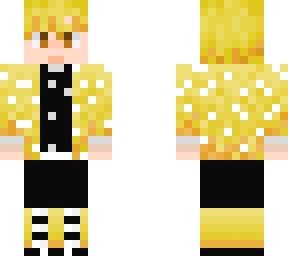 Zenitsu Agatsuma | Minecraft Skin